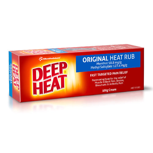 Mentholatum Deep Heat 100g – Guardian Pharmacy